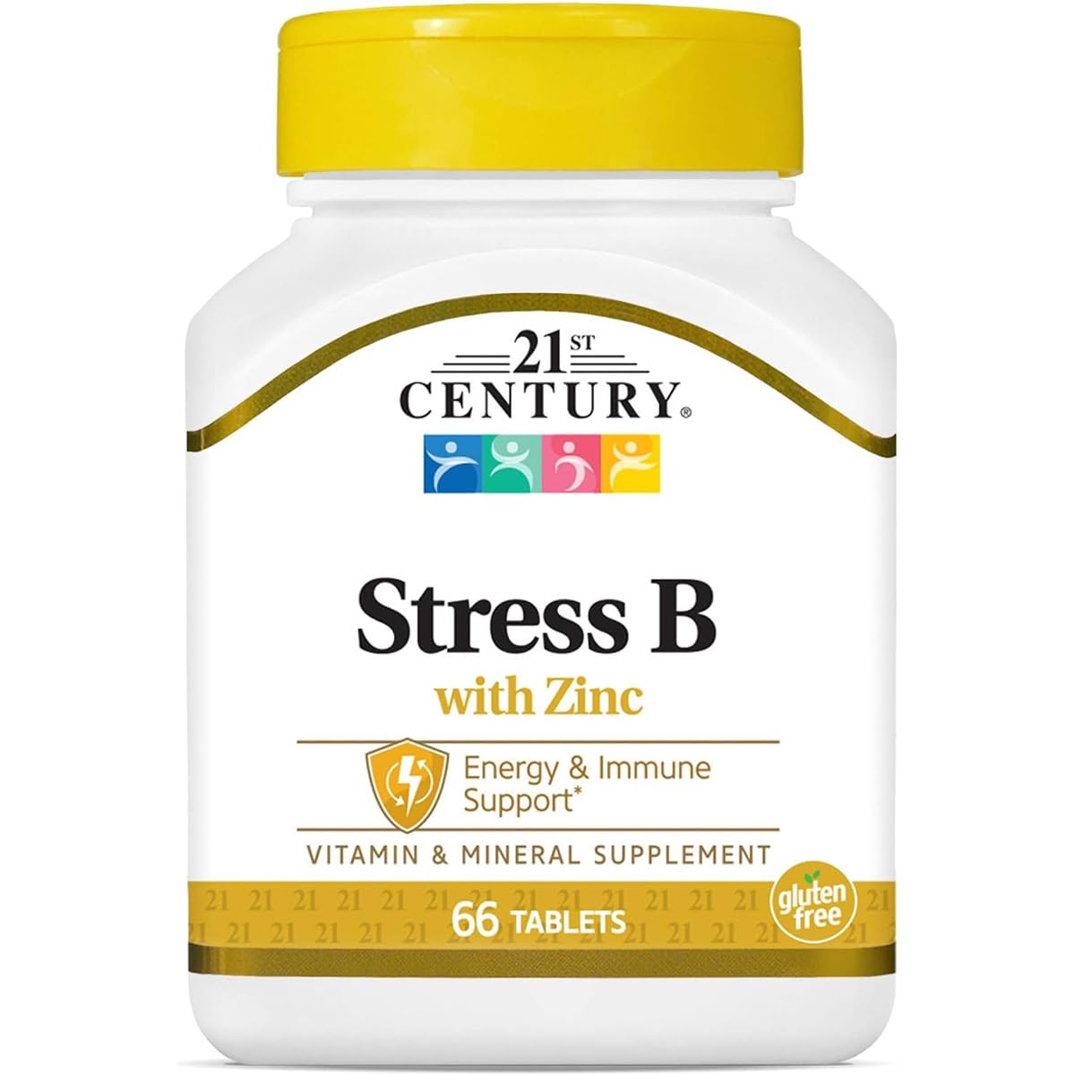 21st Century Stress B with Zinc tablets