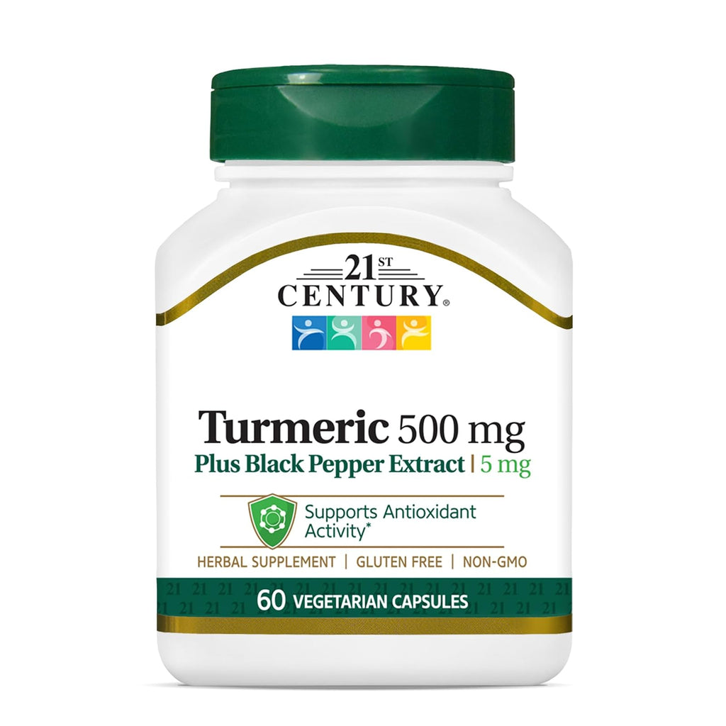 21st Century turmeric capsules for wellness