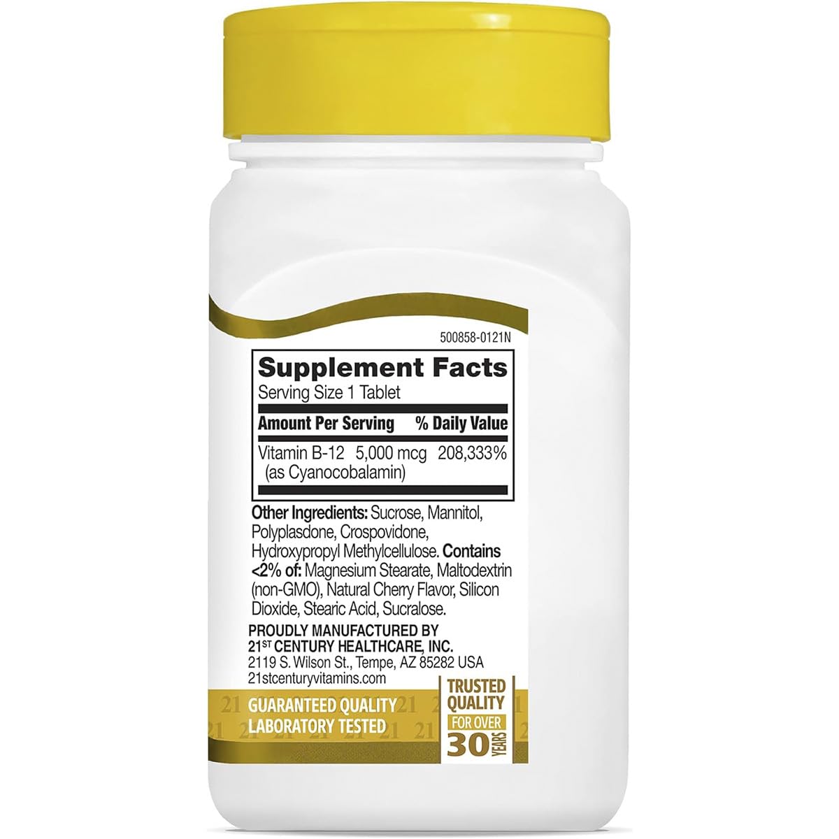 21st Century Vitamin B12 supplement
