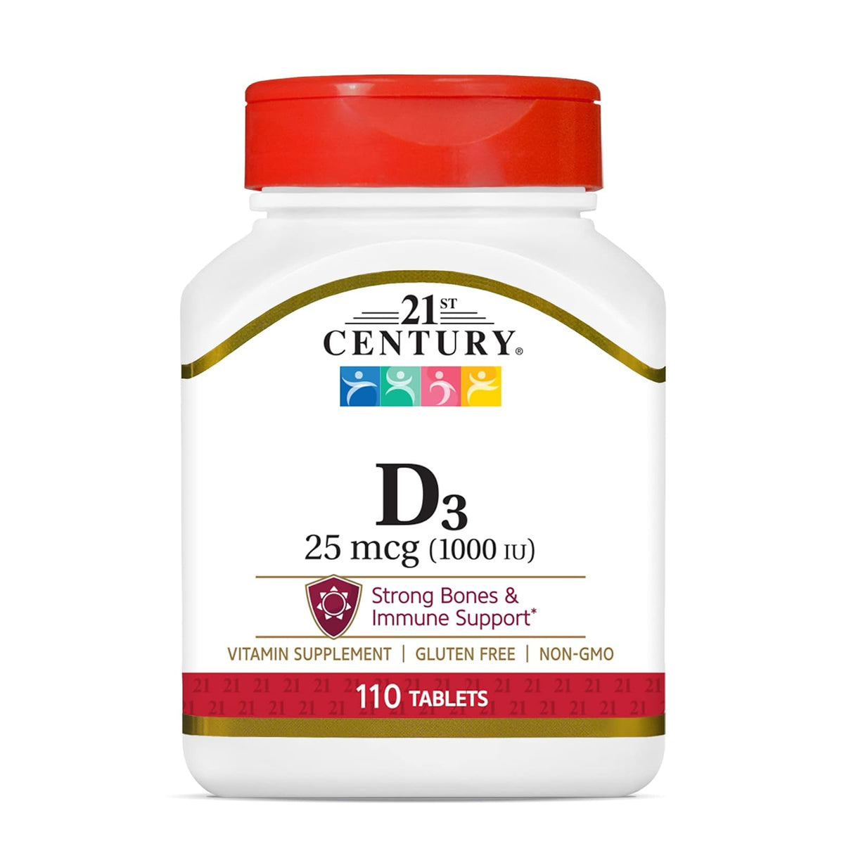 21st Century Vitamin D 1000 IU tablets