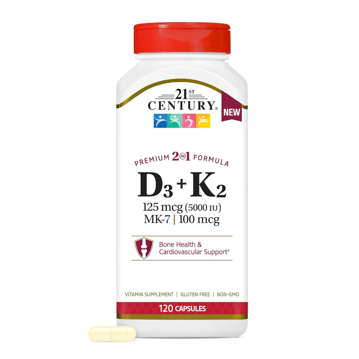 21st Century Vitamin D3 capsules