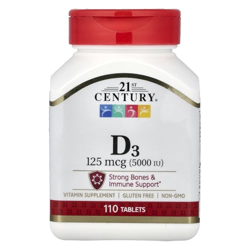 21st Century Vitamin D3 high potency