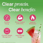 22 g protein per serving Orgain whey
