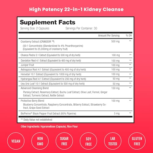 22-in-1 herbal supplement for kidneys