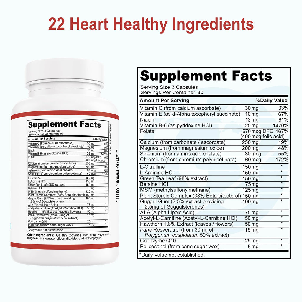 22-ingredient heart health complex