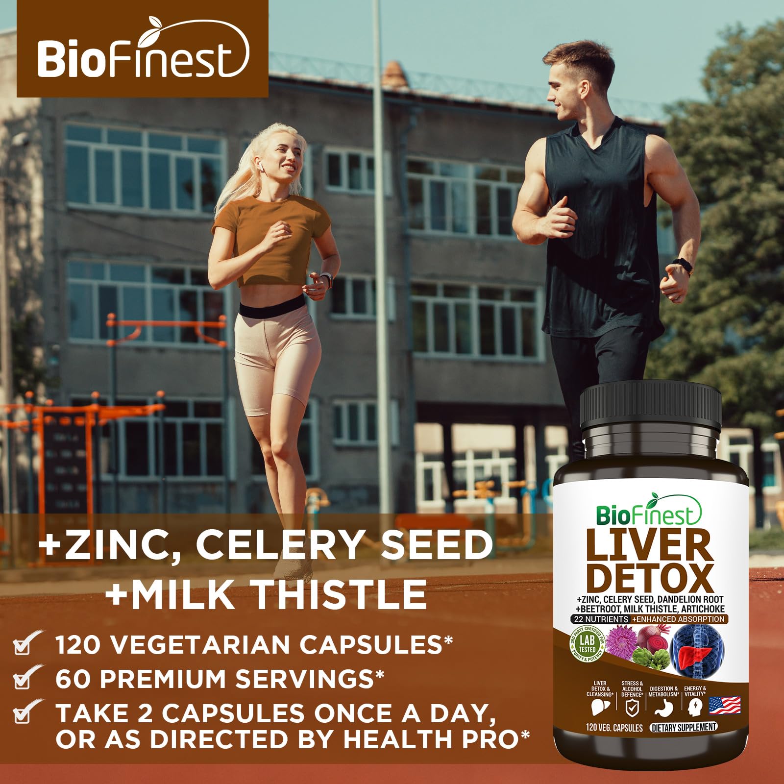 22 nutrient blend for liver support
