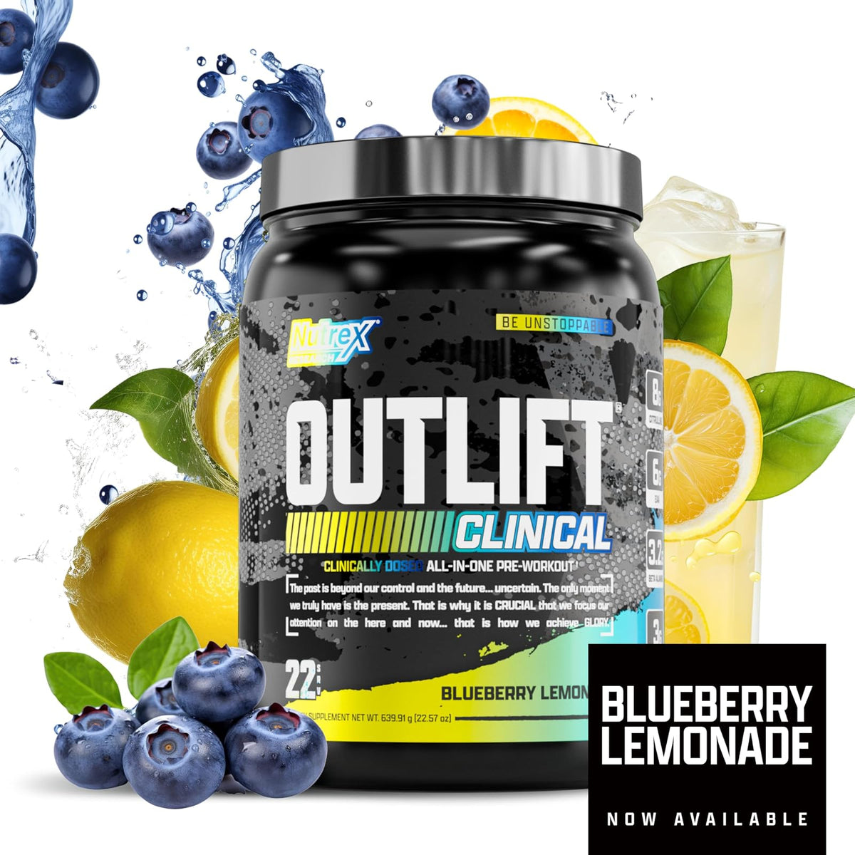 22 servings of pre-workout power