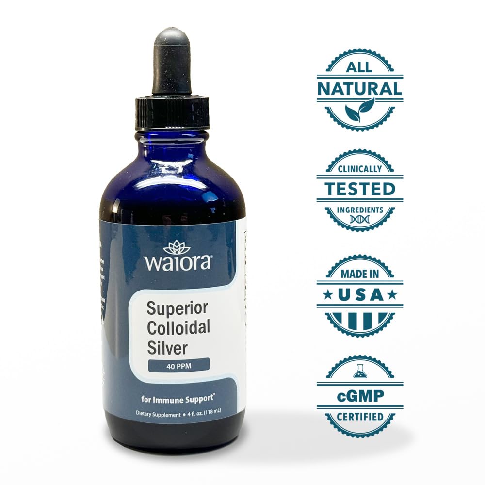 22 servings of Waiora colloidal silver