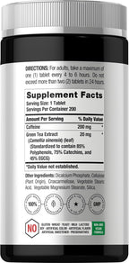 220 mg caffeine for workout boost