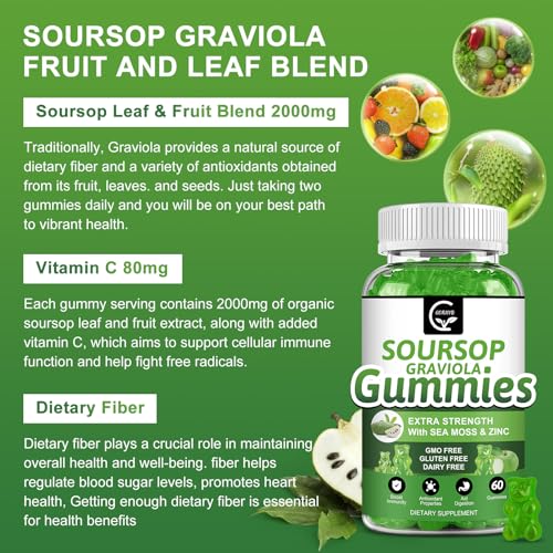 2200mg soursop extract dosage