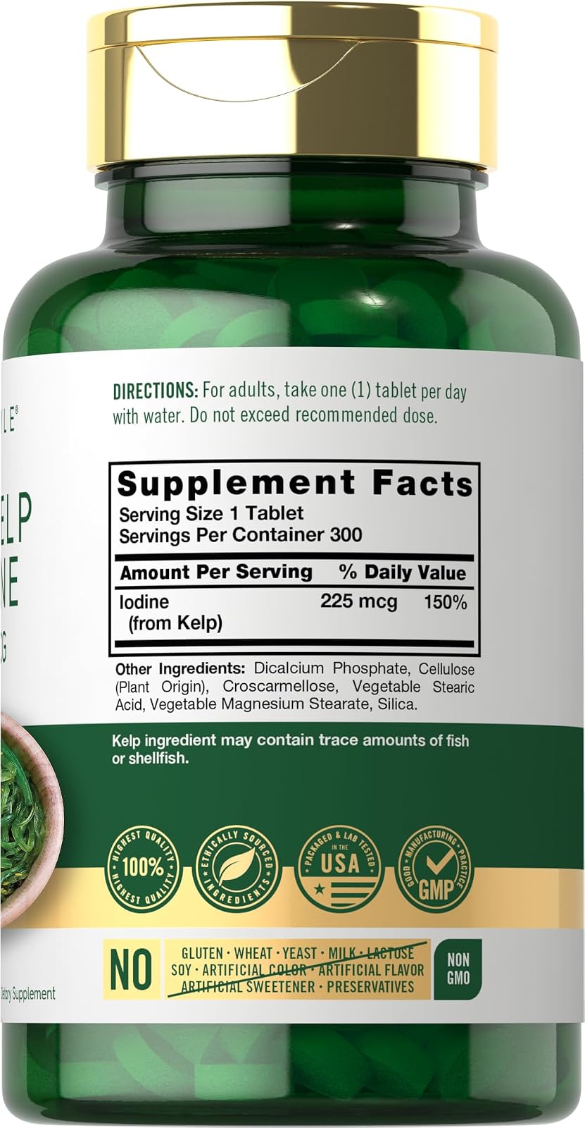 225 mcg iodine for thyroid health