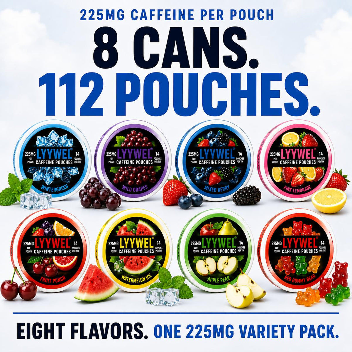 225 mg caffeine pouches for focus
