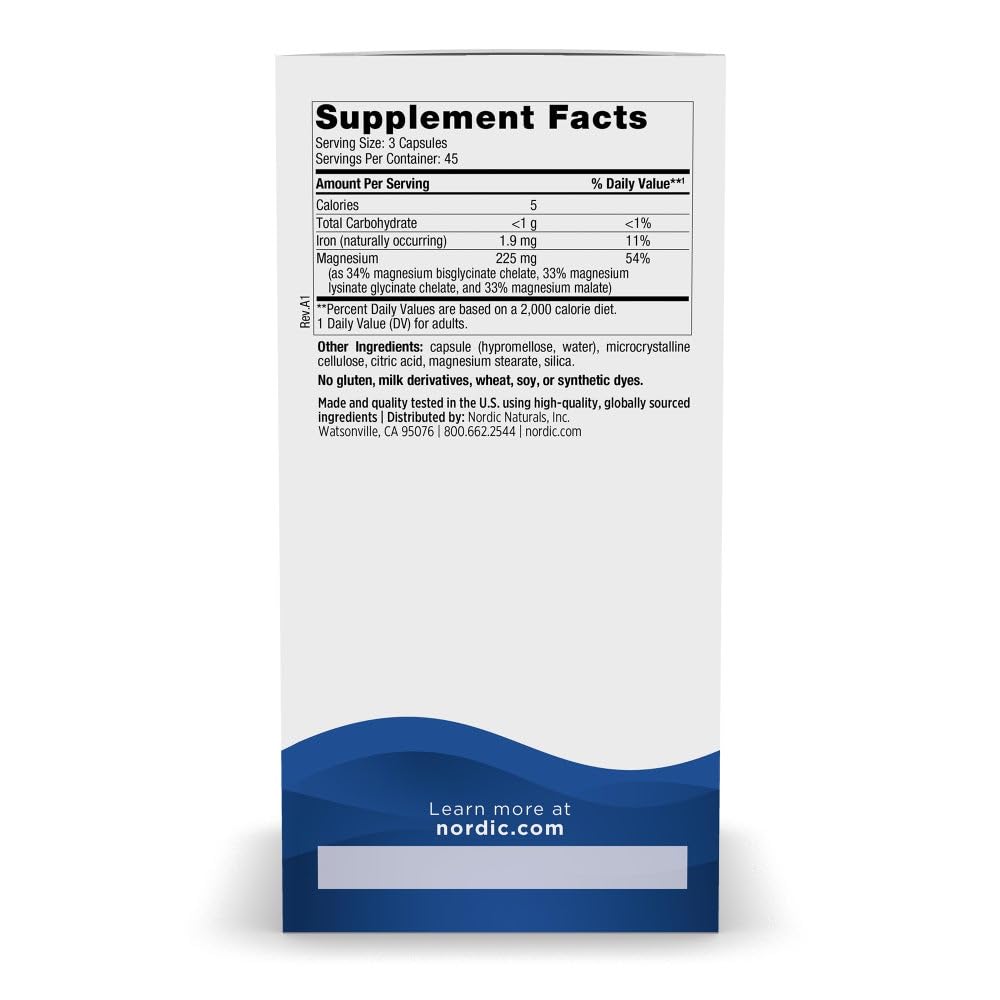 225 mg magnesium capsules for relaxation