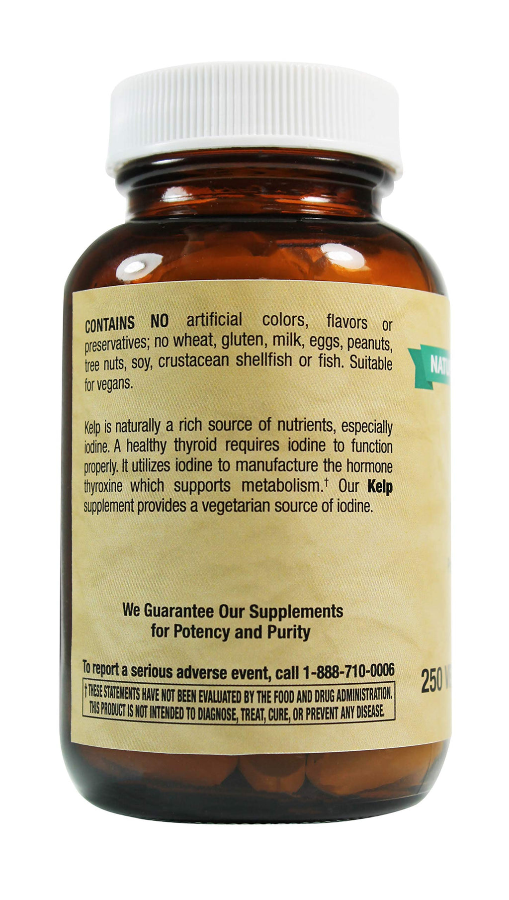 225mcg iodine for daily nutrition