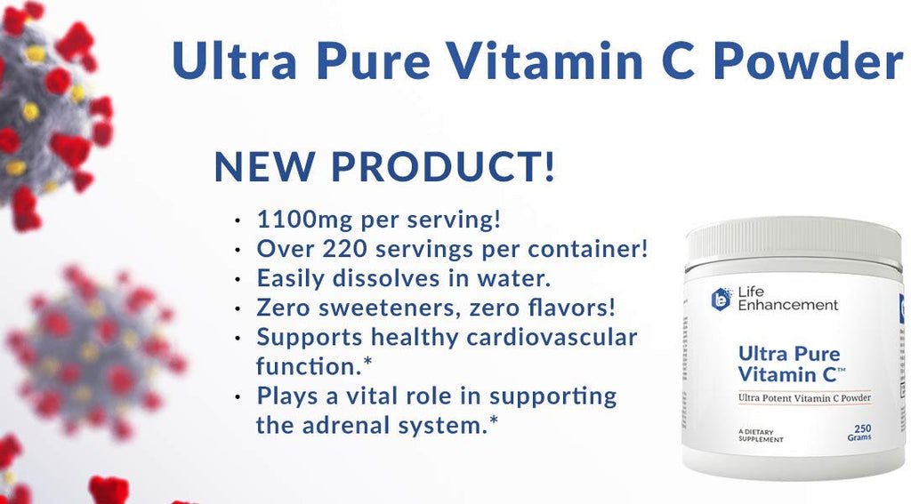 227 servings of Vitamin C powder