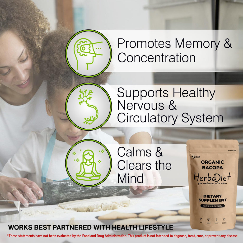 227g bacopa monnieri for daily use