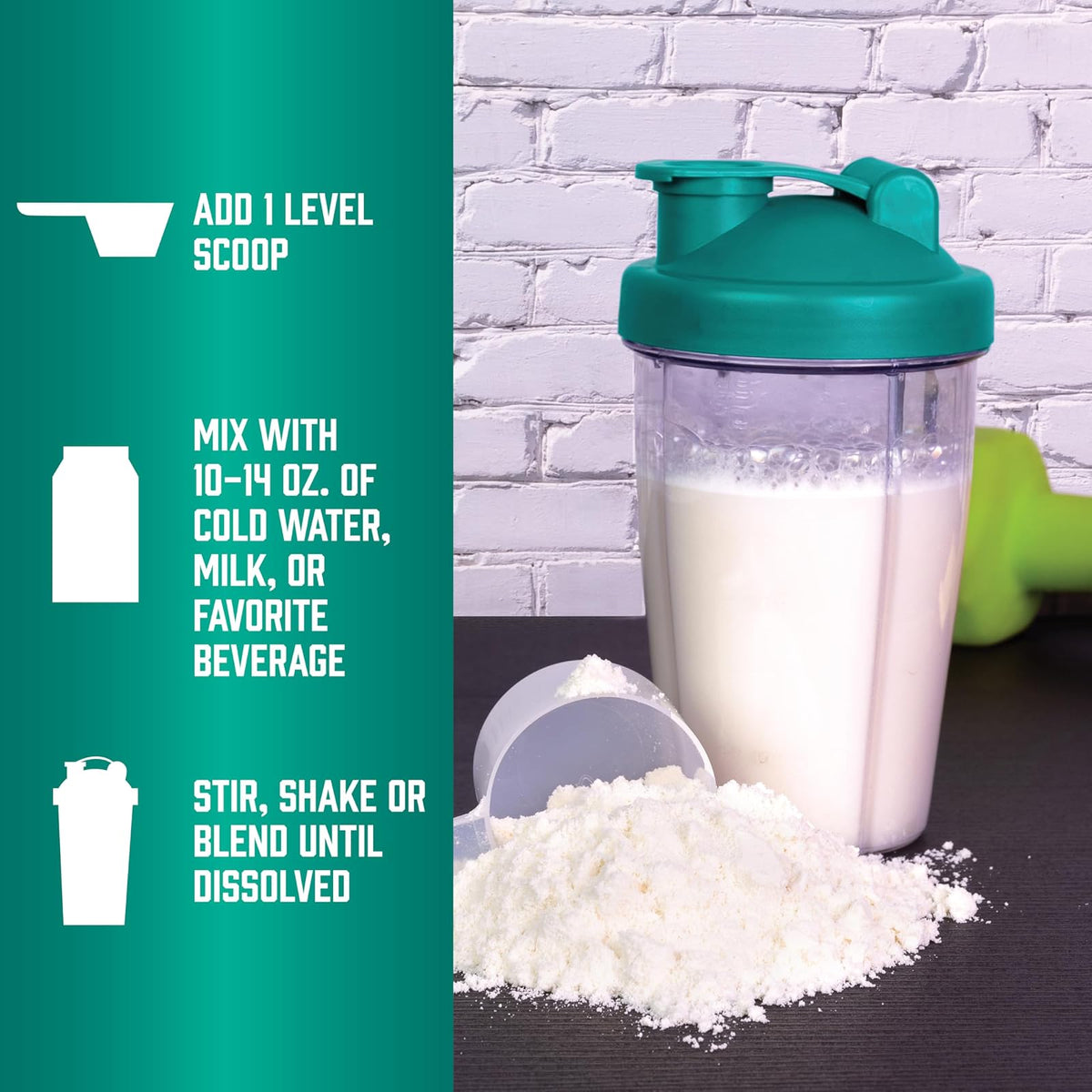 22g protein per serving chocolate