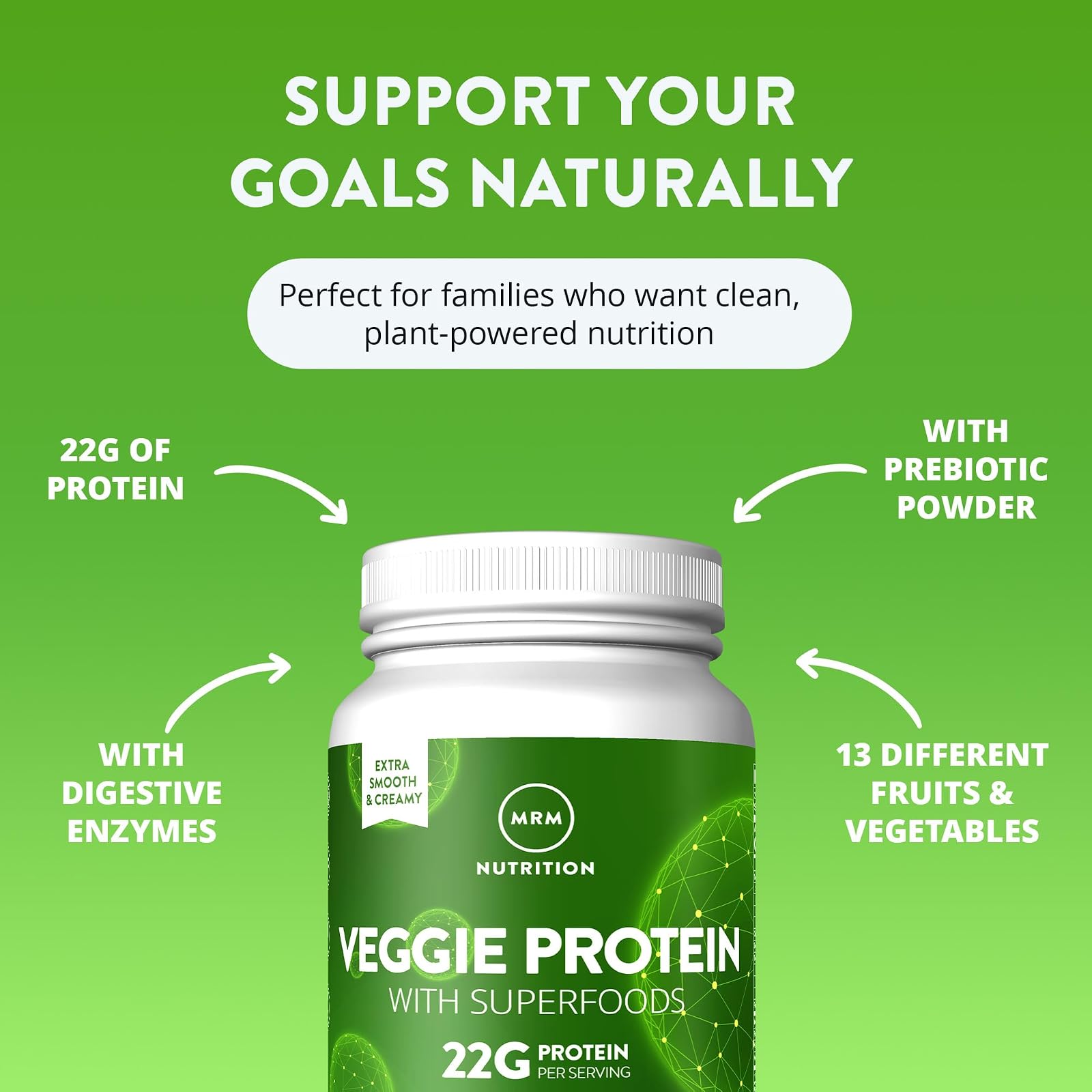 22g protein per serving for energy