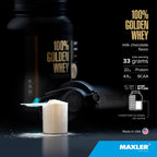 22g protein per serving Maxler whey