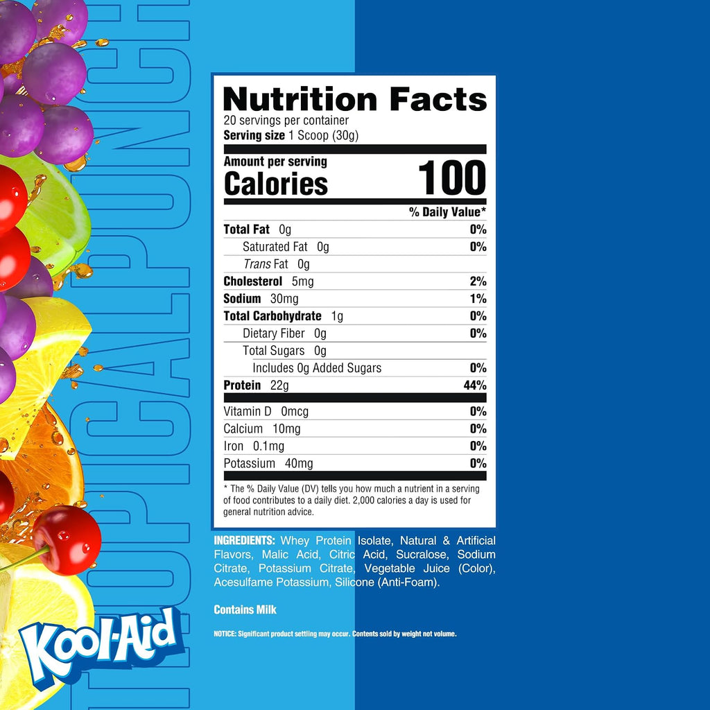 22g protein per serving Ryse isolate