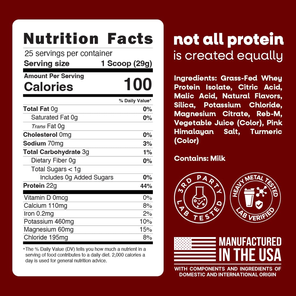 22g protein per serving