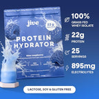 22g whey protein isolate per serving