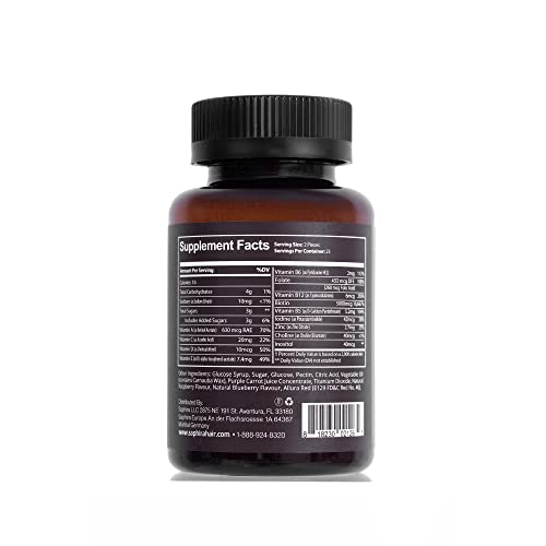 23-day supply of hair supplements