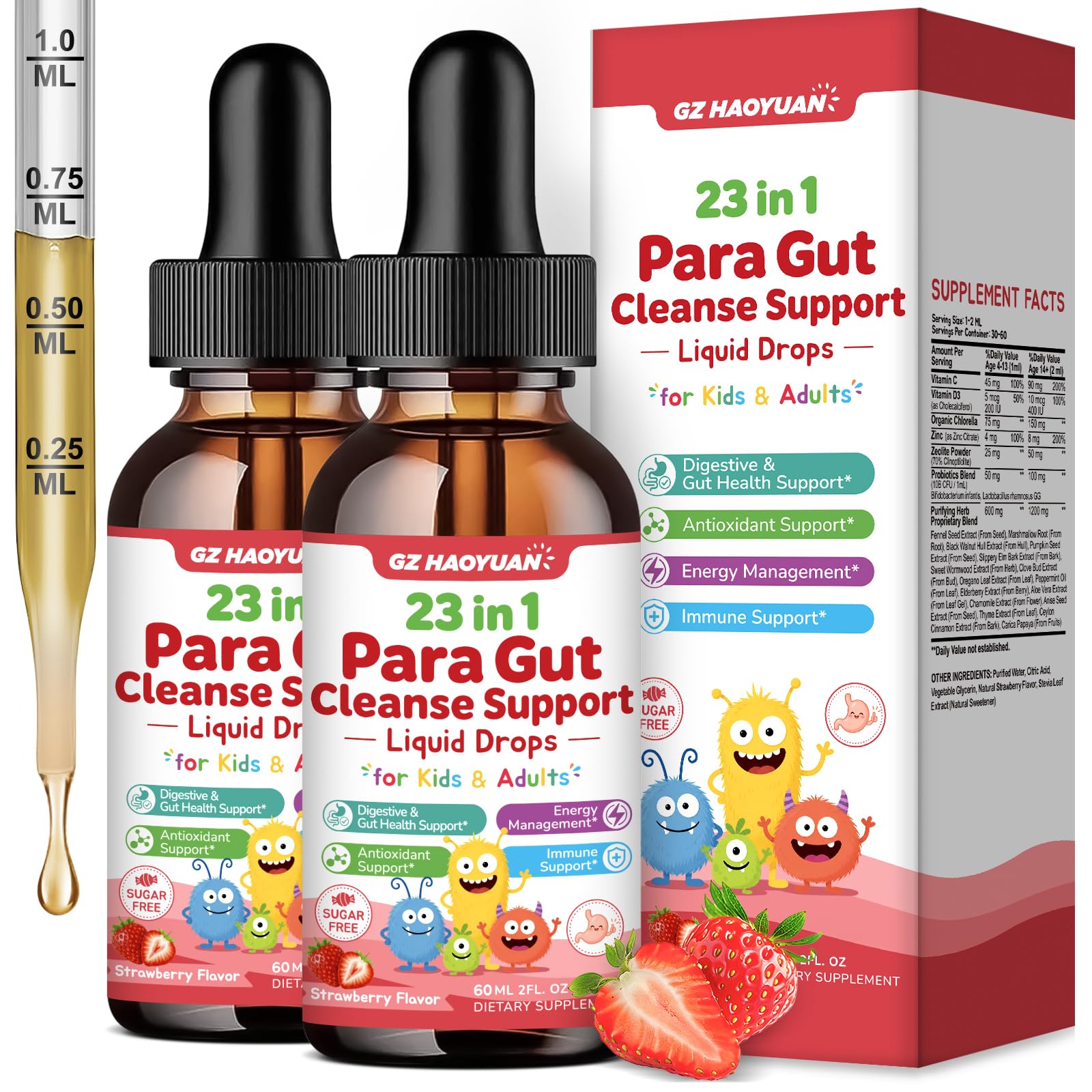 23-in-1 parasite cleanse liquid drops