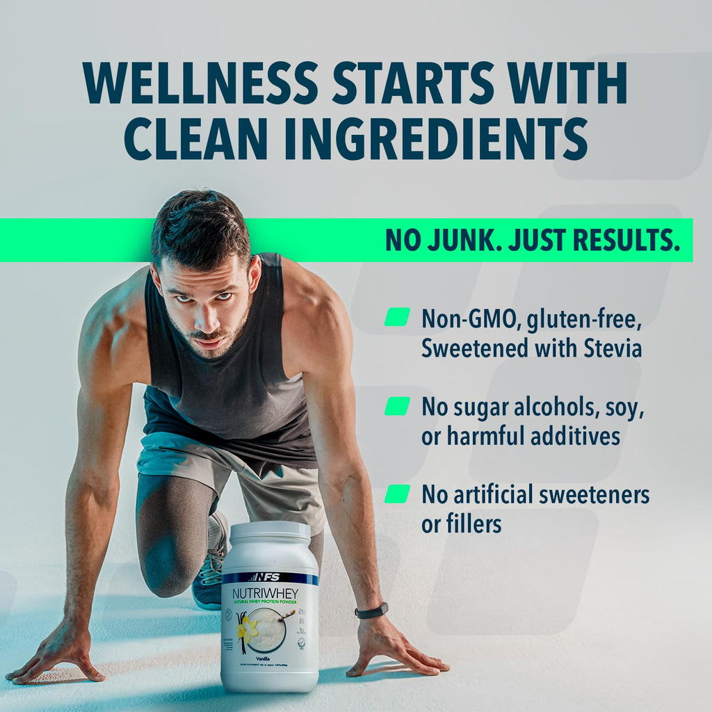 23 servings of NutriWhey protein