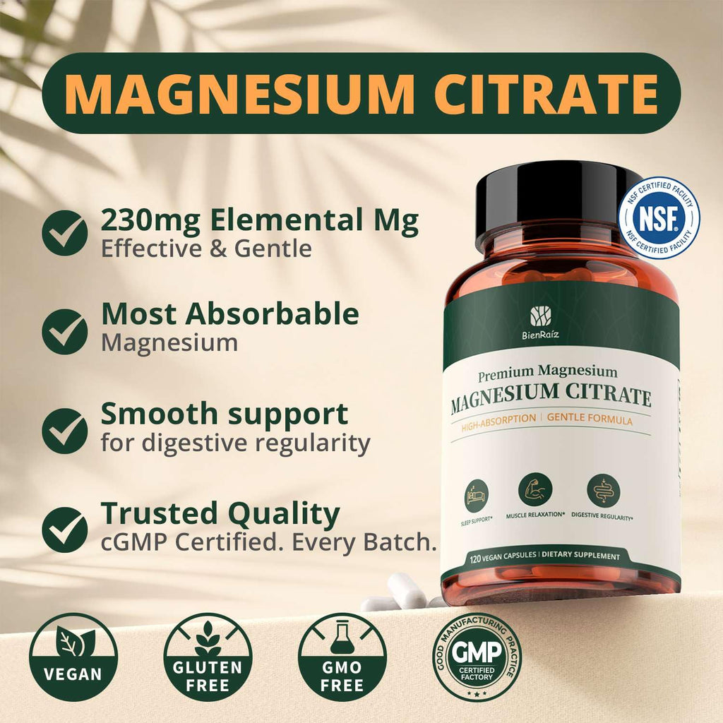 230 mg magnesium capsules for relaxation