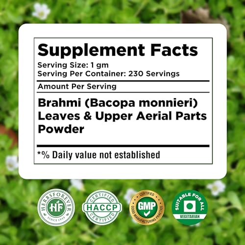 230g bacopa monnieri herbal powder