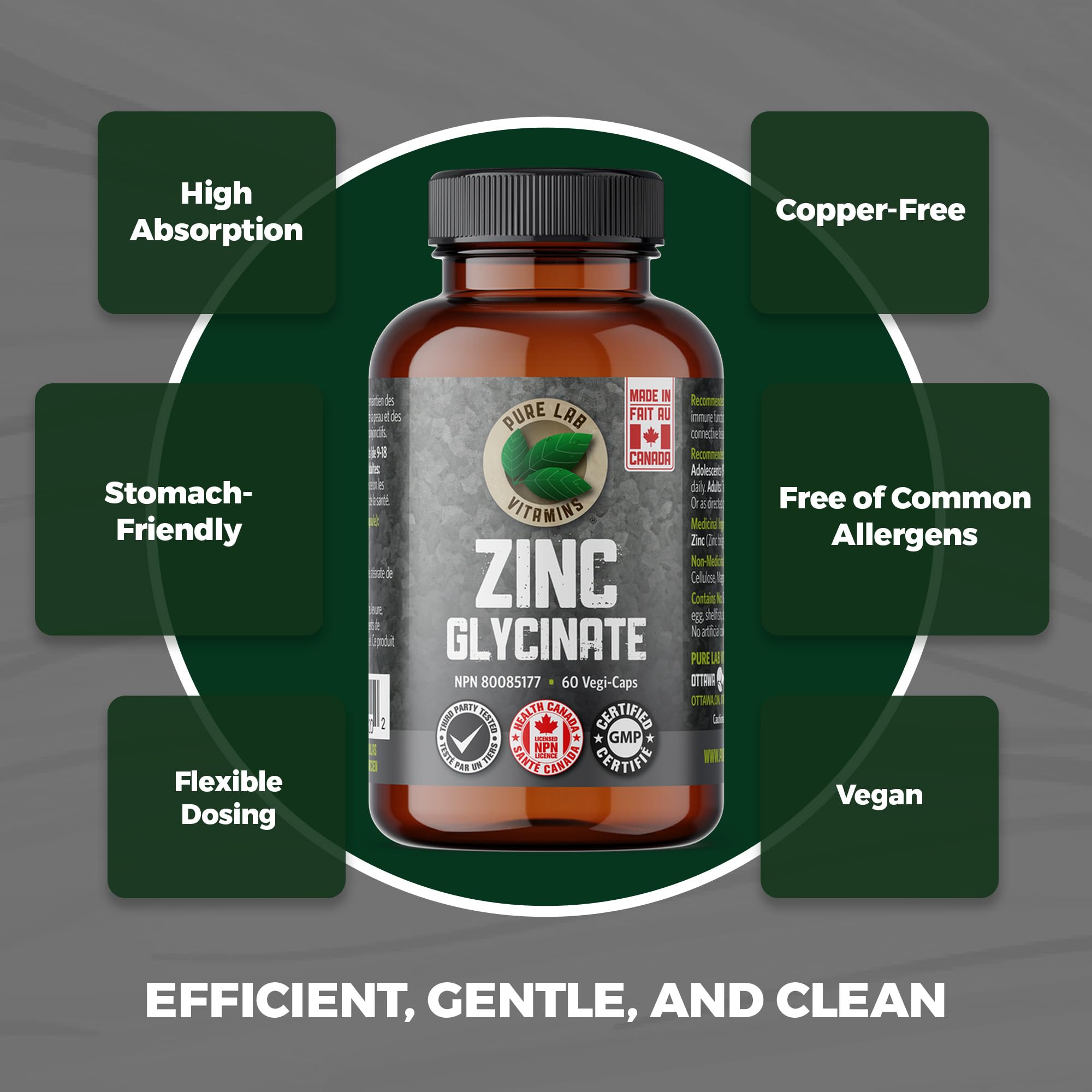23mg zinc for daily wellness