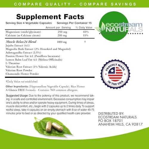 24/7 muscle relief with vitamins