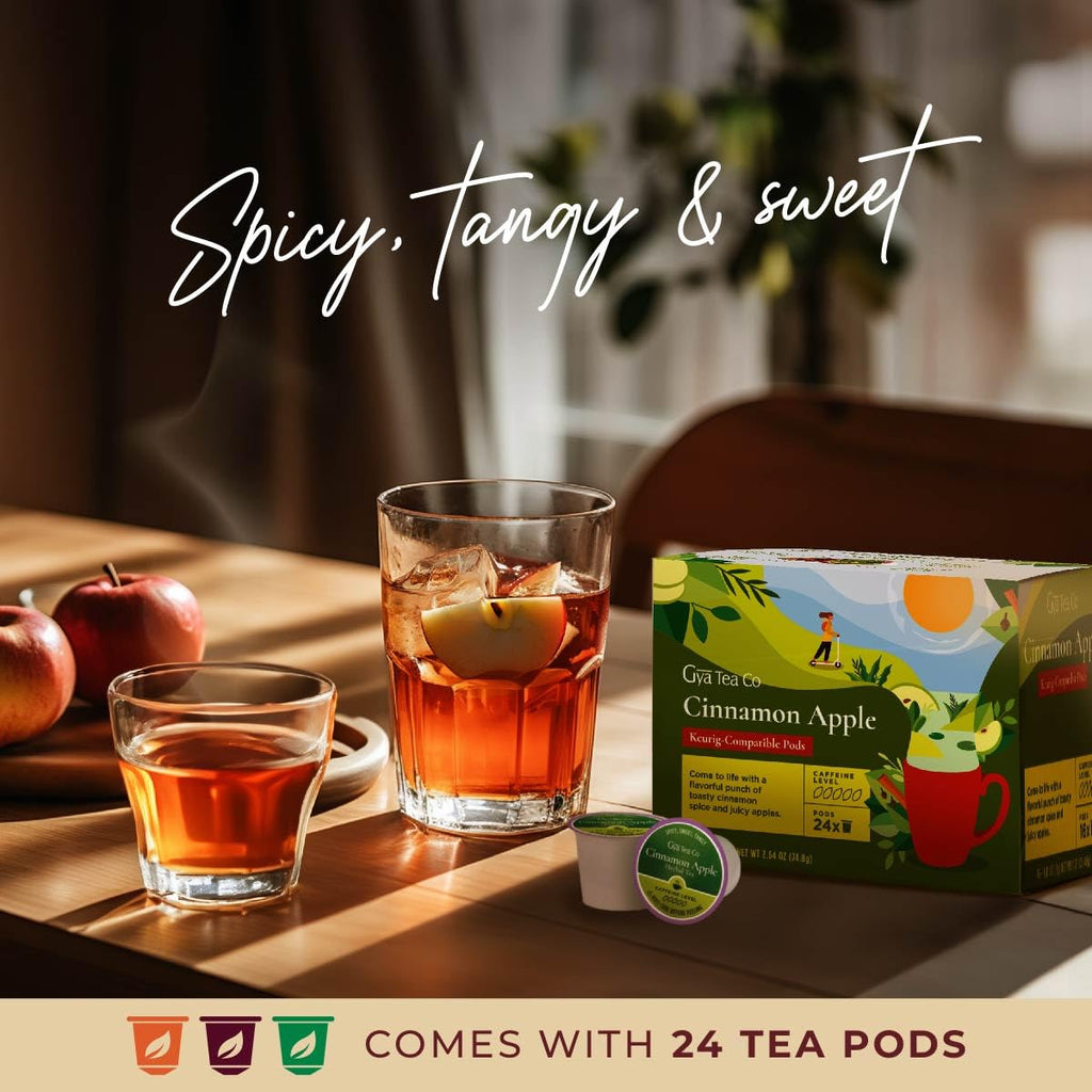 24 count cinnamon apple tea