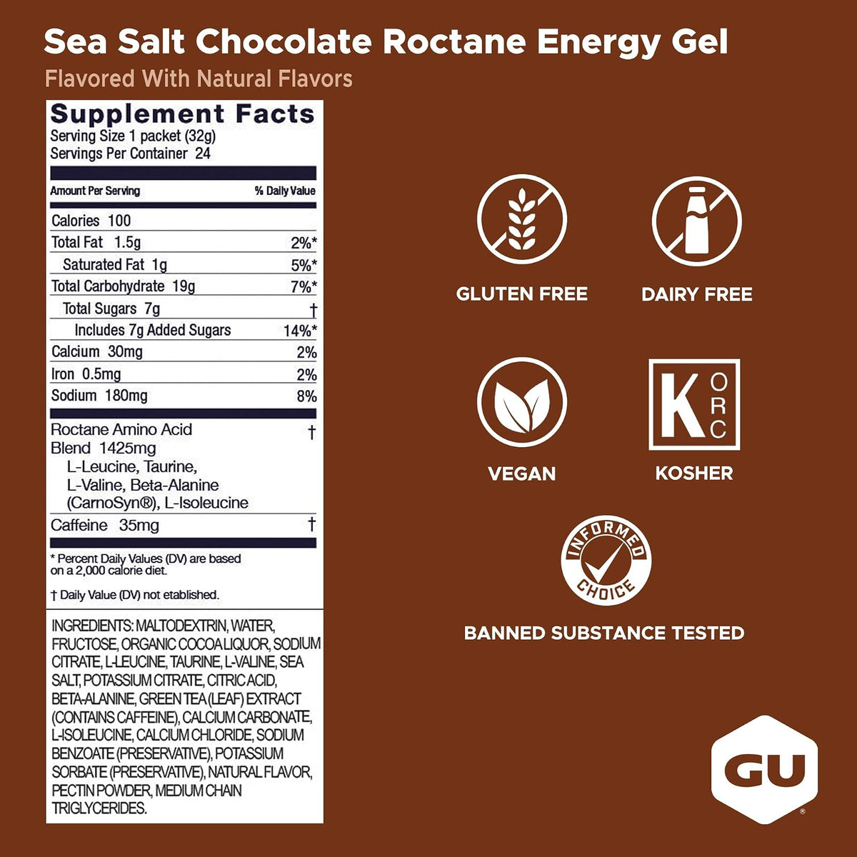 24 count GU Energy gel pack