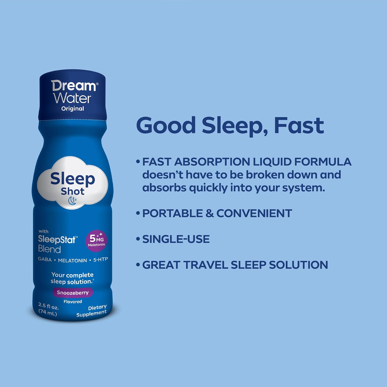 24 count melatonin sleep shots