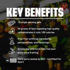 24 g carbs for sustained performance