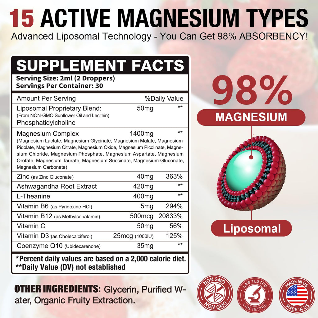 24-in-1 magnesium supplement for relaxation