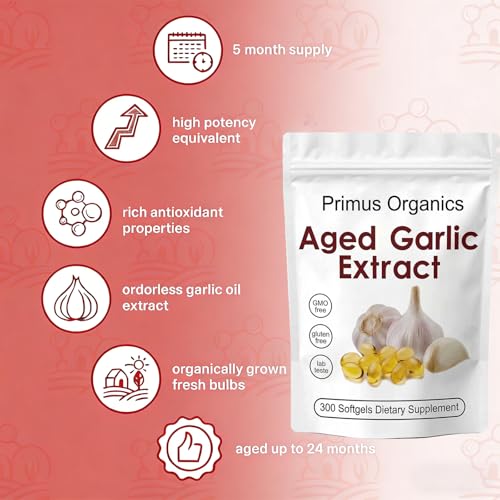 24 month aged garlic capsules