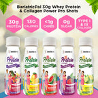 24-pack whey protein bottles