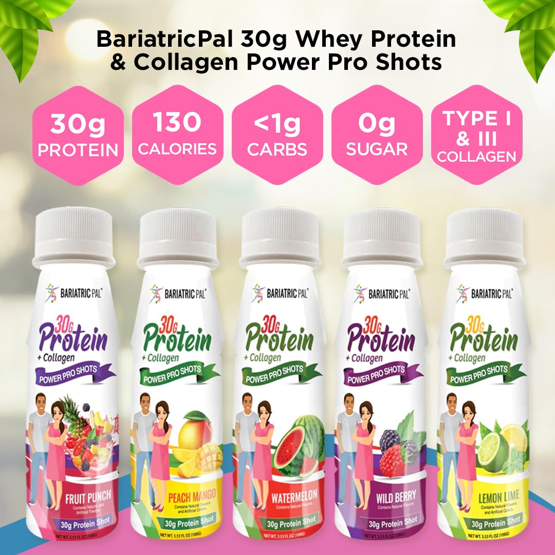 24-pack whey protein bottles