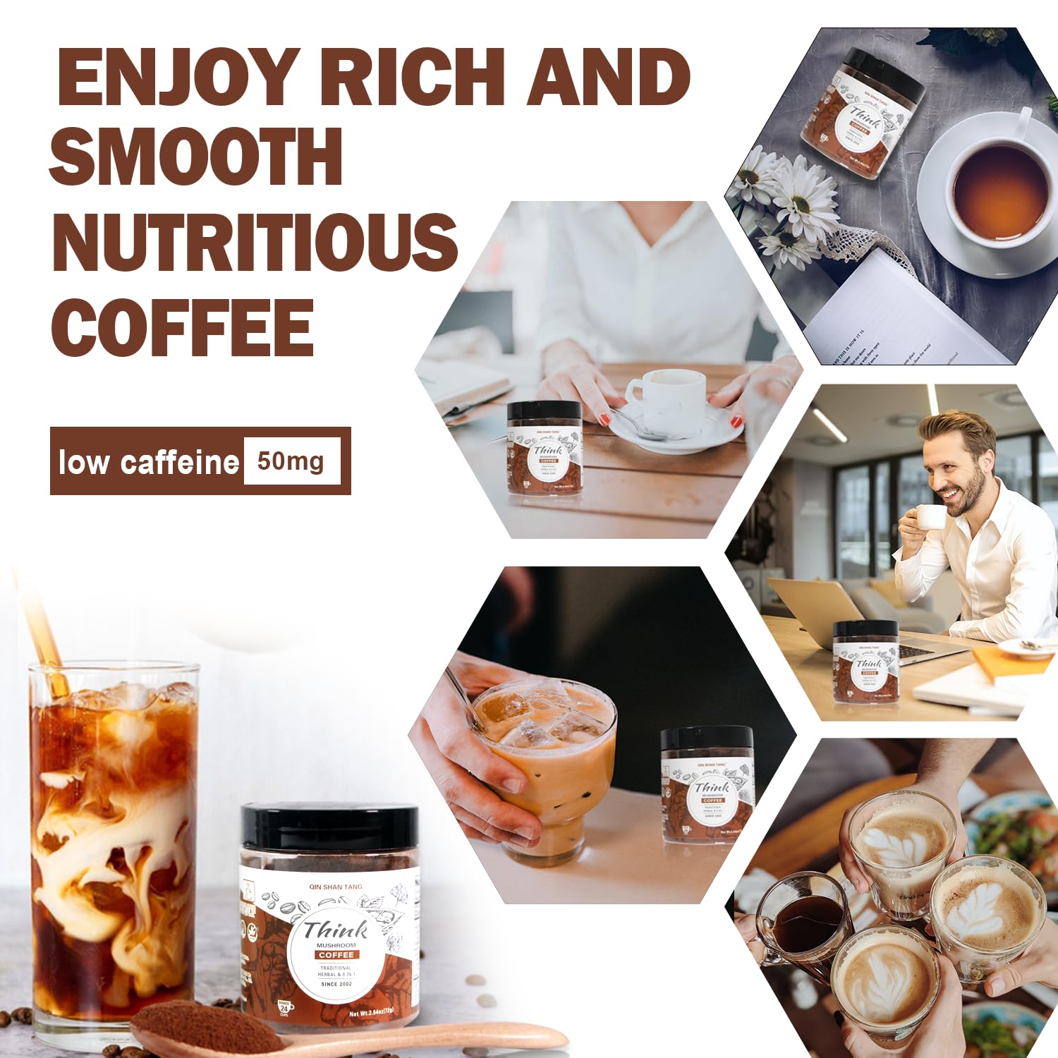 24 servings of mushroom coffee goodness