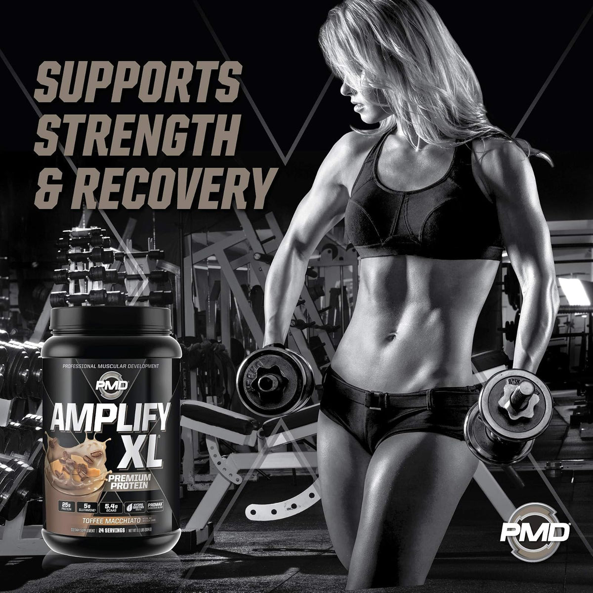 24 servings of PMD Sports protein