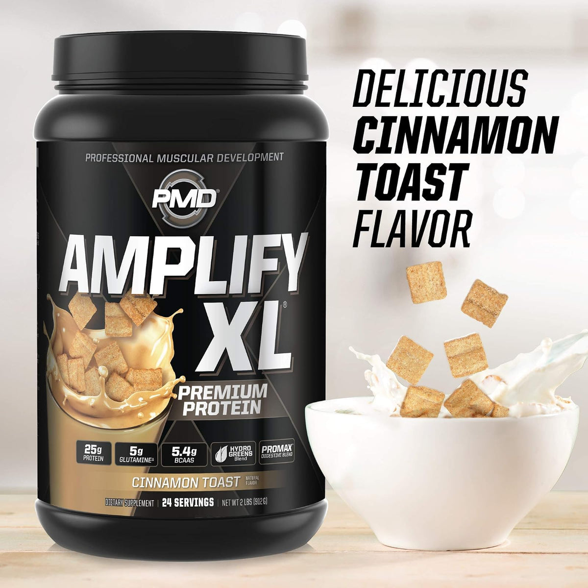 24 servings of whey protein