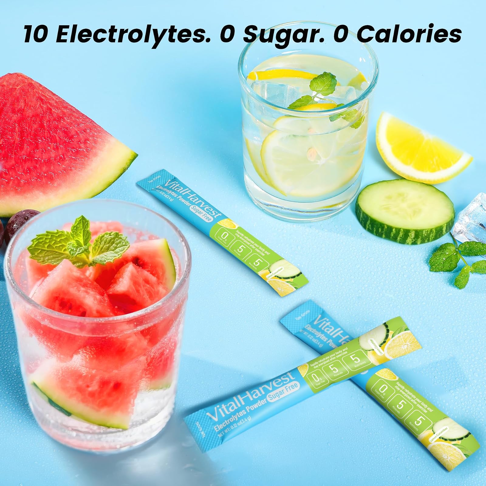 24 sticks of electrolyte powder