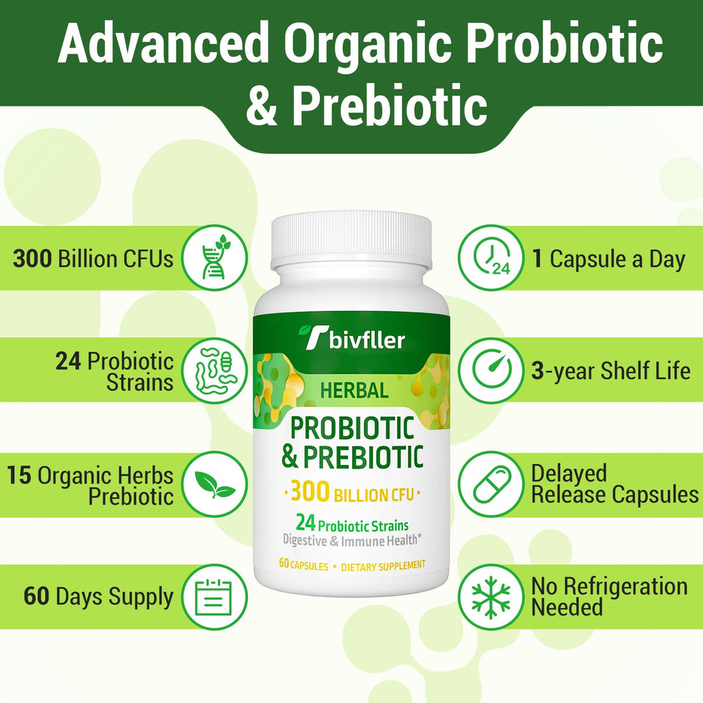 24 strains for balanced gut flora