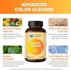 240 capsules for effective cleansing