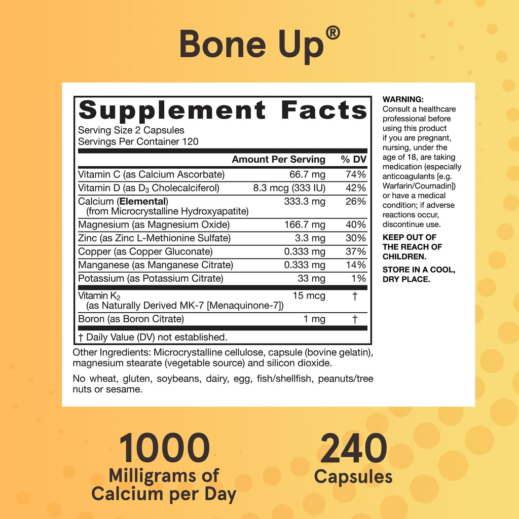 240 capsules for long-lasting supply