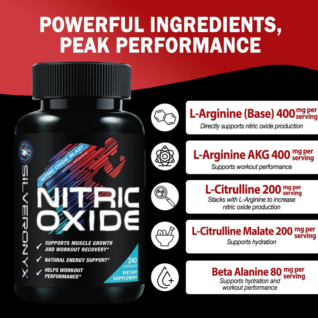 240 capsules for long-lasting workouts