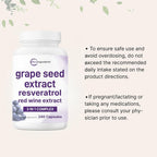 240 capsules grape seed extract value